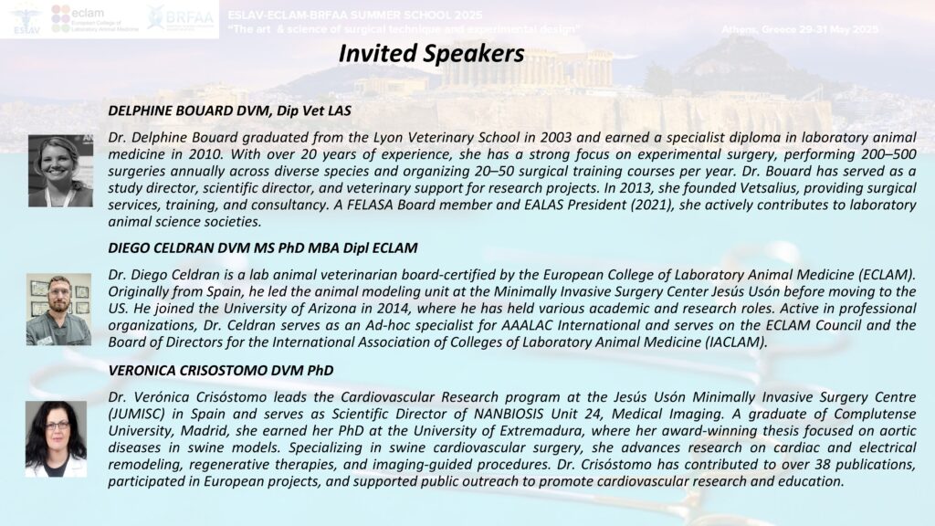 ESLAV/ECLAM Summer School